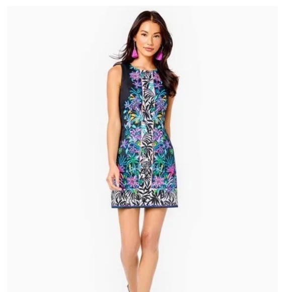 Lilly Pulitzer | Dresses | Lilly Pulitzer Mila Stretch Shift Dress In ...